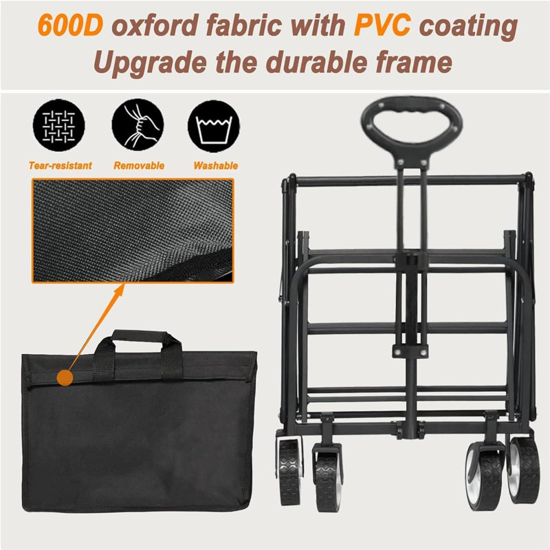 MIBOPA Collapsible Foldable Wagon | Wayfair